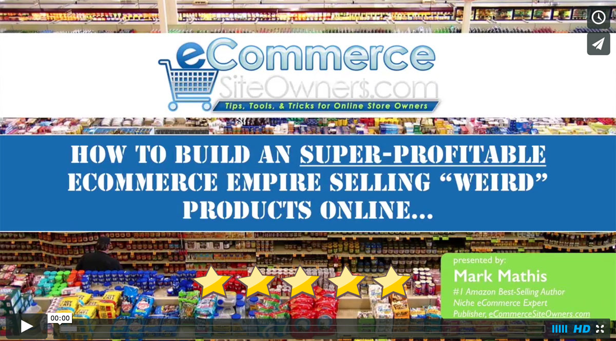 FREE eCommerce Video Training from eCommerceSiteOwners.com